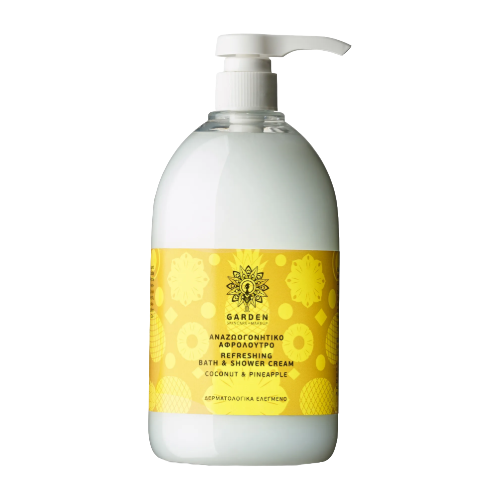 Garden Αναζωογονητικό Αφρόλουτρο Coconut Pineapple 1 Λίτρο | Φαρμακείο ...